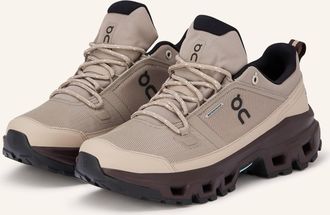 On Wanderschuhe Cloudrock Low Wp braun
