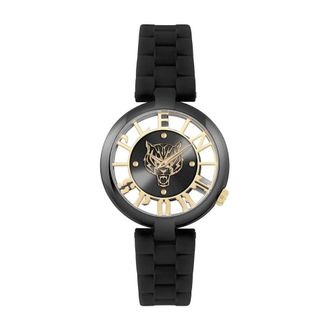 Plein Sport Femme, Accessoires, Noir, Taille: ONE Size Tiger Luxe 36Mm