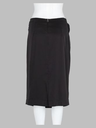 Rotate Embellished Recycled Polyester Skirt - Black
