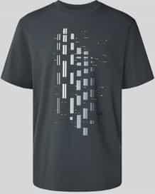 HUGO BOSS Regular Fit T-Shirt aus Baumwoll-Mix Modell GRX ZONE