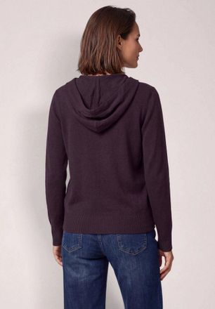 Cecil Cardigan mit Kapuze mit Tunnelzugband
