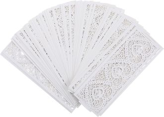 Valiclud 50stücke Led Teelicht Lampenschirme Herz Muster Weiß Dekorative Teelicht Wrapper Umweltfreundlich Sicher Vielseitig Für Led Kerzen Beleuchtung