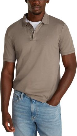 Calvin Klein Homme, Tops, Brun, Taille: L Liquid Touch Polo