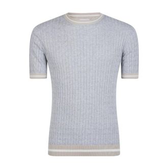 Eleventy Herren, Strickwaren, Grau, SGr&ouml;&szlig;e