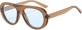 Generic Lunettes De Soleil Sport For Hommes Et Femmes, Id&eacute;ales For Les D&eacute;placements Quotidiens La Conduite En Ext&eacute;rieur(Brown)