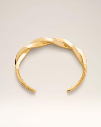 Ami Bracelet Tresse Dor&eacute; en Laiton Or - 1 - Unisex