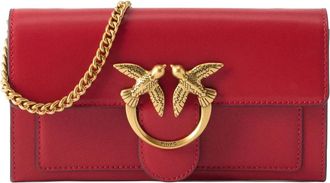 Pinko Love One Wallet C - - Bags - Damen - Rot - ONE SIZE