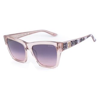 Guess Beigefarbene Acetat-Sonnenbrille