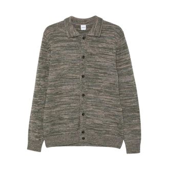 Aspesi Woll-- Kaschmir- und Yak-Strickjacke - - Knitwear - Herren - Gr&uuml;n - XL
