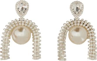 Magda Butrym Femme, Accessoires, Gris, Taille: ONE Size Boucles doreilles avec pendentifs