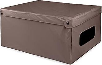 Compactor Hause 25 cm und Smart Karton PVC Box, braun