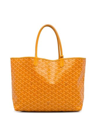 Goyard sac cabas Goyardine Saint Louis PM (2010-2023) - Jaune