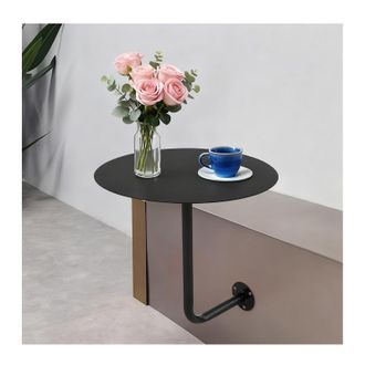 Generic Runder Kneipen-Bartisch - Moderner Cocktailtisch f&uuml;r Wohnzimmer, Schreibtisch Pub-Tisch Bartisch Wandmontage Cocktailtisch Kaffee-Esstische Beistellti