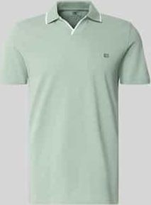 Christian Berg Modern Fit Poloshirt mit Logo-Stitching
