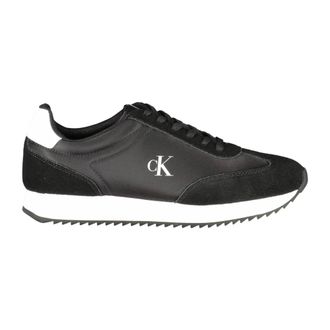 Calvin Klein Femme, Chaussures, Noir, Taille: 41 EU Runner Laceup MG Nylon Mix