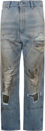 Maison Margiela Femme, Jeans, Bleu, Taille: W27 Jean 5 poches