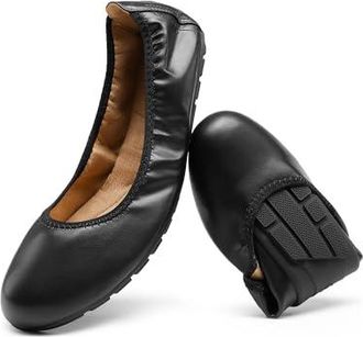 Dream Pairs Ballerines Femme Confortable Chaussures Plates pour Femmes Chaussures Pliables Légère et Flexible,Size 40.5,Noir,DWUMFA2501