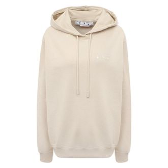 Off-white Swimming Man Regular Fit Beige Kapuzenpullover