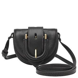 Fossil Bag pour femme - Mini rabat en cuir &eacute;cologique Harwell Sac &agrave; bandouli&egrave;re, ZB1849001 - 10,8 cm L x 3,4 cm l x 7 cm H