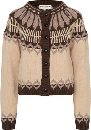 Lollys Laundry Cardigans - - Knitwear - Damen - Beige - XS