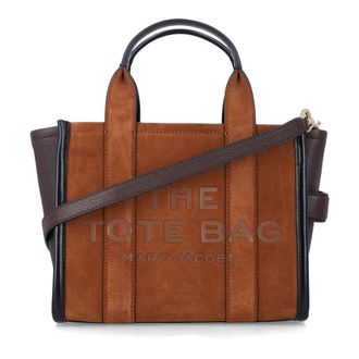 Marc Jacobs The Suede Small Tote Bag - Femme - Sacs - Orange - Taille: ONE Size
