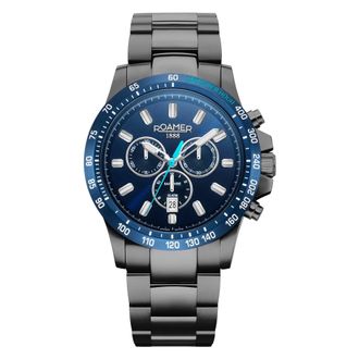 Roamer Montre Rimini - Homme - Accessoires - Bleu - Taille: ONE Size