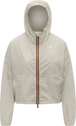 K-Way Femme, Vestes, Beige, Taille: 38 FR Gastonin Veste Ultral&eacute;g&egrave;re en Nylon