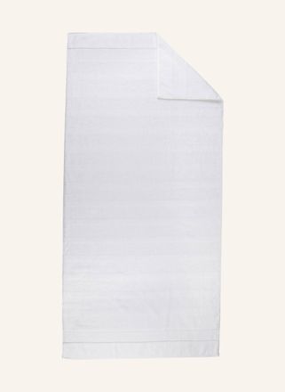 Caw&Ouml; Duschtuch Noblesse weiss