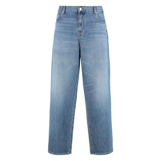 7 For All Mankind Loose-fit Jeans mit Metall-Details - - Jeans - Herren - Blau - W38