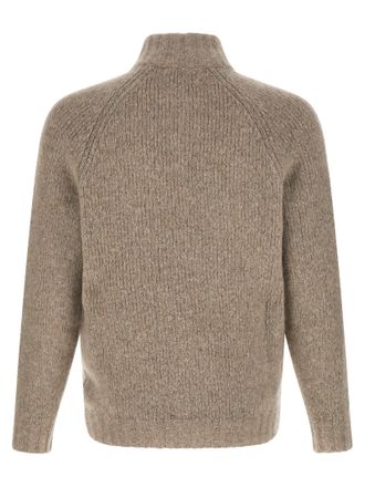 Brunello Cucinelli Cashmere and Silk Cardigan - Beige