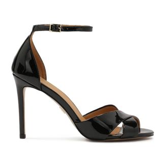 Kazar Lackierte High-Heel-Sandalen.Dieses Produkt f&auml;llt klein aus. - - Shoes - Damen - Schwarzk - 38 EU