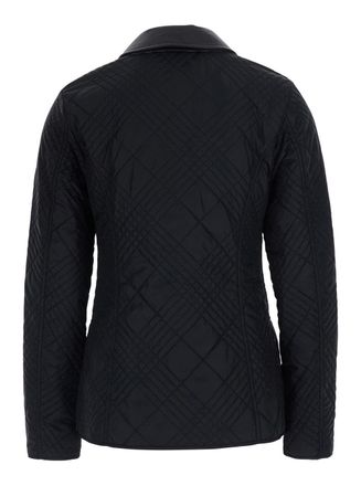 Burberry Womens Jacket Fernleigh Black Polyamide Coat