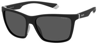 Polaroid Pld 2126/s 08A/M9 BLACK GREY Sunglasses Mens Acetate, Standard, 58