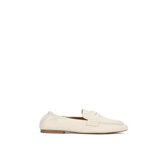Kazar Loafers Ballerinas mit elastischem Einsatz - - Shoes - Damen - Beige - 36 EU