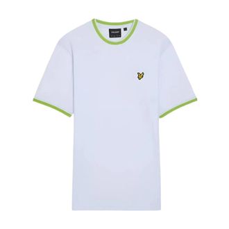 Lyle & Scott Zeitloses T-Shirt mit Rundhalsausschnitt - - Tops - Herren - Blau - S