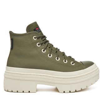 Converse Sneakers aus Stoff Converse Chuck Taylor All Star Lugged Heel Platform Waterproof A11163C 306 Gr&uuml;n