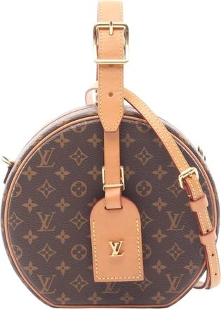 Louis Vuitton 2019 Monogram Petite Boite Chapeau satchel - Braun