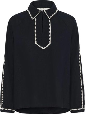 Part Two Femme, Blouses et Chemises, Bleu, Taille: 48 FR Chemises