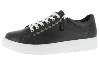 Andrea Conti Damen Low Top Sneaker, schwarz, 38 EU