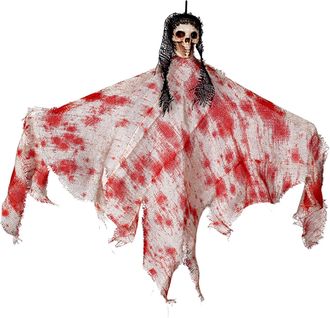 Generic Halloween Sensenmann Figuren | baumelnde Knochengeister f&uuml;r die Baumdekoration, schwimmende Dekorationen des Sensenmanns, Halloween-Artikel des grusel