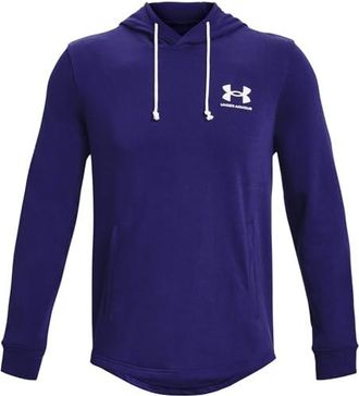 Under Armour Sweat &agrave; Capuche en Polaire pour Homme, Bleu Sonar, 1370401-468, MD