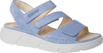 Ganter Damen Halina-h Sandale, Blau, 38 EU Weit