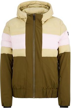 Ziener Tindia-z Veste de Ski/Snowboard Respirante et imperméable, Algues Marines, 36 Femme