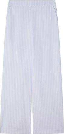 Patrizia Pepe Femme, Pantalons, Multicolore, Taille: 34 FR Pantalon &agrave; Rayures Tennis 100% Coton