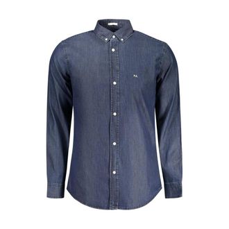 Pepe Jeans London Homme, Chemises, Bleu, Taille: S The Blu Cotton Shirt