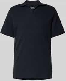 Blend Slim Fit Poloshirt mit Strukturmuster