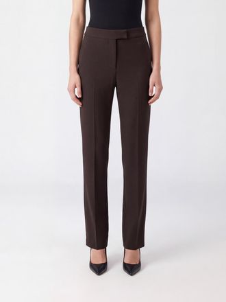 Sportmax Pantalon skinny de tailleur en laine m&eacute;lang&eacute;e &agrave; taille mi-haute