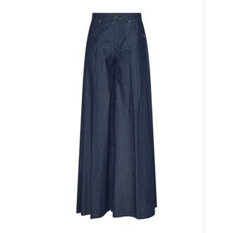 Silvian Heach Femme, Jeans, Bleu, Taille: W26 Phikem Wide Pantalons