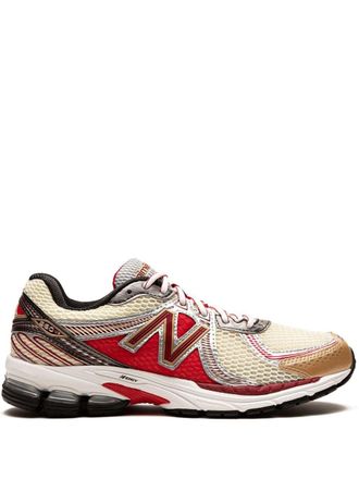 New Balance x Ald baskets 860v2 - Rouge