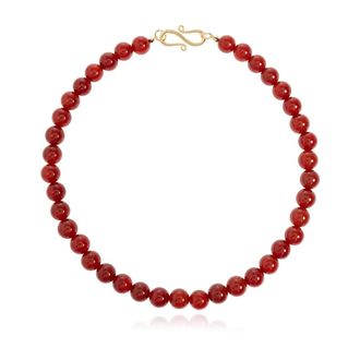LI&Eacute; STUDIO The Mary Halskette - - Accessories - Damen - Rot - ONE SIZE